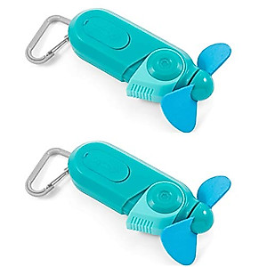 O2COOL Sport Misting Fan, Teal