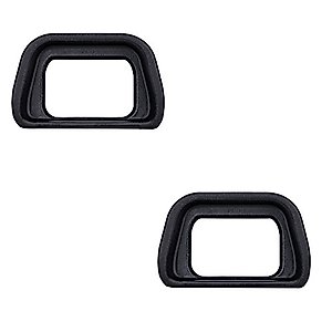 2 Pack JJC Soft Viewfinder Eyecup Eyepiece Eye Cup for Sony A6300 A6100 A6000 NEX-6 NEX-7 Cameras and FDA-EV2S Electronic Viewfinder,Replaces Sony FDA-EP10 Eyecup Eyepiece