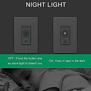 Smart Dimmer Switch by Martin Jerry | Rotary Design unlocks New Features, Trailing Edge dimmer Light Switch is Better Compatible with LED Bulbs, Needs Neutral Wire and 2.4G Wi-Fi