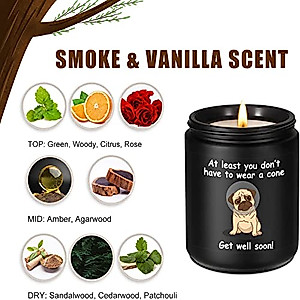 Fairy's Gift Get Well Candle - Get Well Soon Gifts, Funny Get Well Gifts for Women Men Sick Friend - After Surgery Recovery Gifts, Post Surgery Gifts for Women Men, Feel Better Encouragement Gifts
