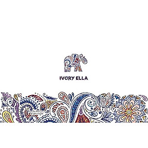 Tervis Triple Walled Ivory Ella Insulated Tumbler Cup Keeps Drinks Cold & Hot, 20oz - Stainless Steel, Zen Doodle