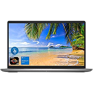 Dell Inspiron 15.6" FHD Touchscreen Laptop, AMD Ryzen 7 5825U, GeForce MX550, 32GB DDR4 RAM, 1TB SSD, Webcam, HDMI, Fingerprint Reader, WiFi 6, Windows 11 Home, Silver