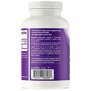 AOR, Andrographis, Herbal Supplement for Immune Support, 120 Capsules (120 Servings)