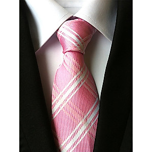 YanLen Lot 9 PCS Classic Men's Tie Necktie Woven JACQUARD Neck Ties