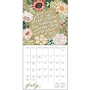 Scriptures and Florals 2023 Wall Calendar