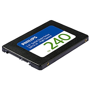PHILIPS 240GB 2.5” SATA III Internal SSD, Solid State Drive, Up to 550MB/s Read