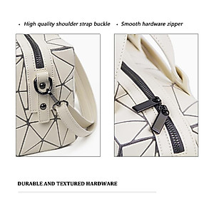 Geometric Backpack Holographic Luminous Backpacks Reflective Bag Luminesk Irredescent Rucksack Luminous NO.2