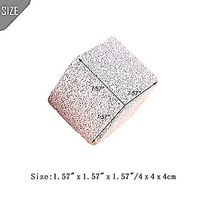 PINVNBY 15 Pcs Rabbits Lava Blocks Bunny Teeth Grinding Stone Small Animal Mineral Calcium Stone Chews Toy for Hamsters,Chinchillas and Parrot