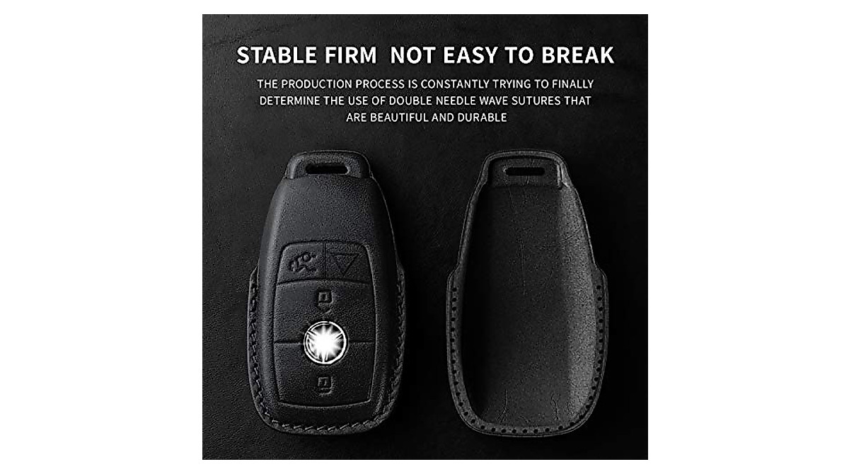 Tukellen Mercedes Benz Key Fob Cover - Genuine Leather
