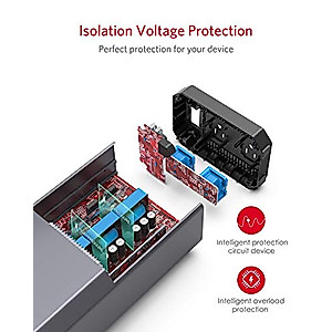 BESTEK Power Inverter 1200W, DC 12V to 110V AC Inverter for Car with Digital LCD Display 4.2A Dual USB Car Charger Inverter Car Power