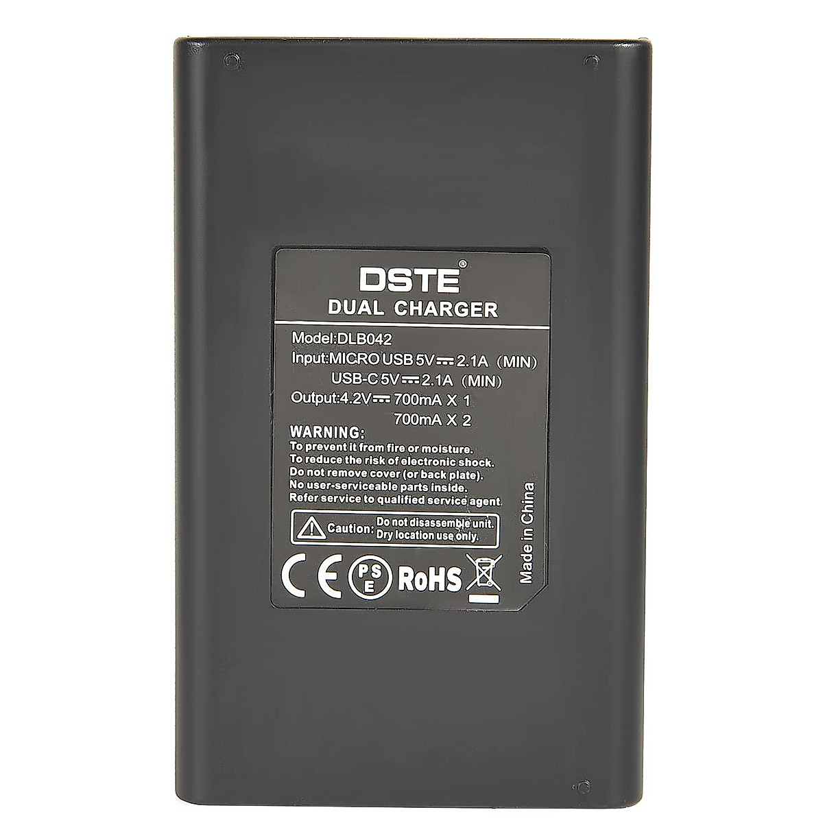 DSTE Replacement for 2 x NB-13L Battery + Dual USB Charger Compatible Canon PowerShot SX740 HS G5X G7X G9X G7 X Mark II G9X Mark II SX620 HS SX720 HS SX730 HS G1 X Mark III G5 X Mark II