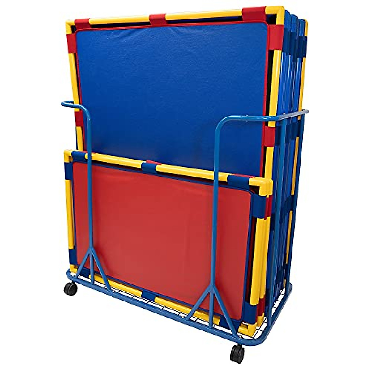 Children’s Factory, Angeles Universal Cart, AFB7930, Mobile Nap Mats & Soft Play Equipment Storage, Daycare, Preschool, Nursery or Classroom Organizer