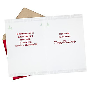 Hallmark Christmas Card for Granddaughter (Snowy City)