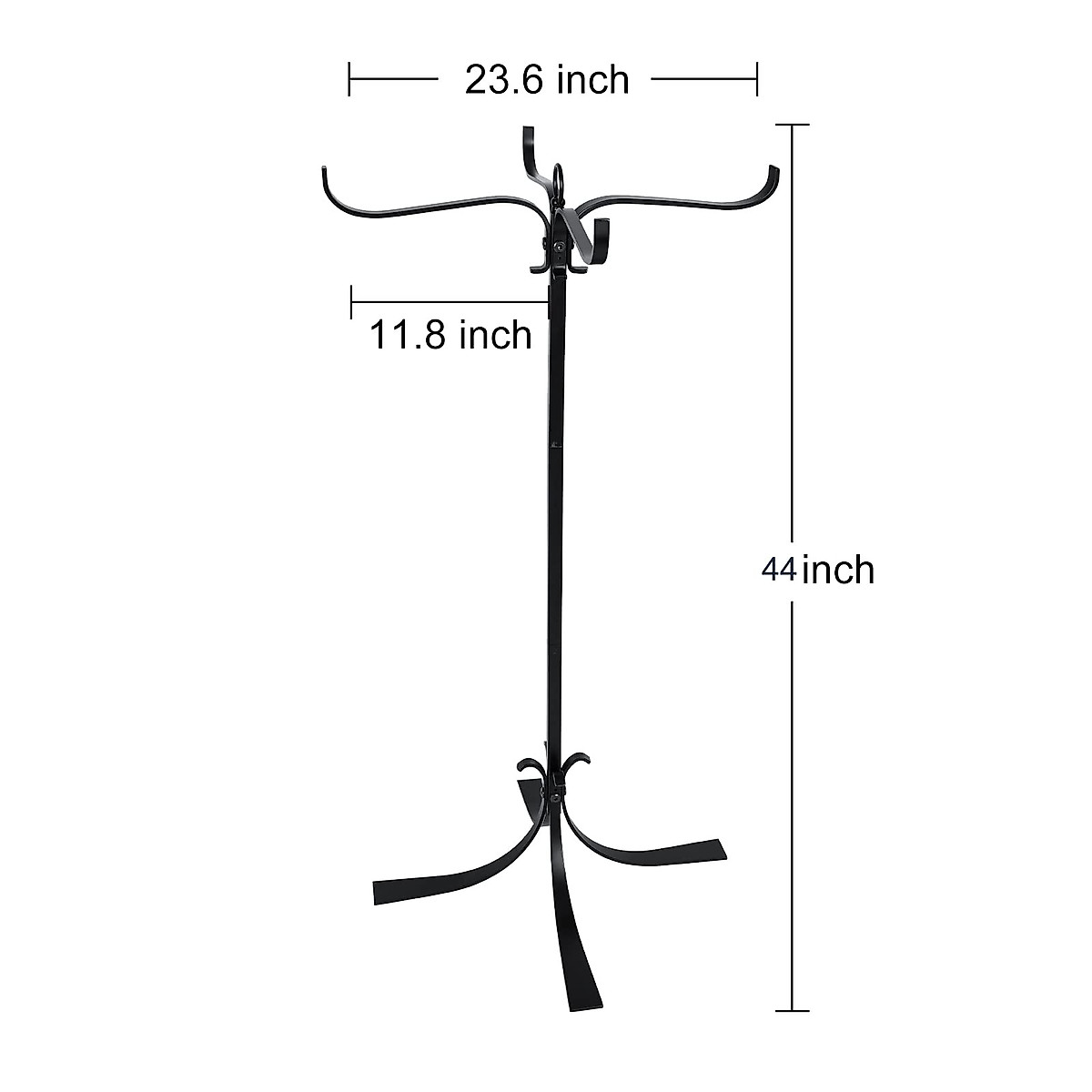 Sinyzope Pool Outdoor Towel Rack, Metal Heavy Duty Never Tilt Pool Accessories, 4 Bars Hot Tub Accessories Towel Dying Rack, Towel Stand Standing Towel Rack Elegant Design for Pool, Spa（3.6FT high）