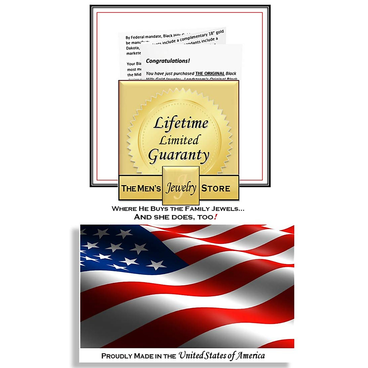 10k Yellow Gold Two Hearts Infinity Ring, 12k Green and Rose Black Hills Gold Size 4