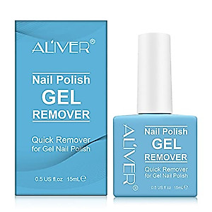 Gel Nail Polish Remover, Gel Remover for Nails in 3-5 Minutes, Easily & Quickly Remove Gel Nail Polish, No Need for Foil, Soaking or Wrapping, Protect Your Nails-15 ml