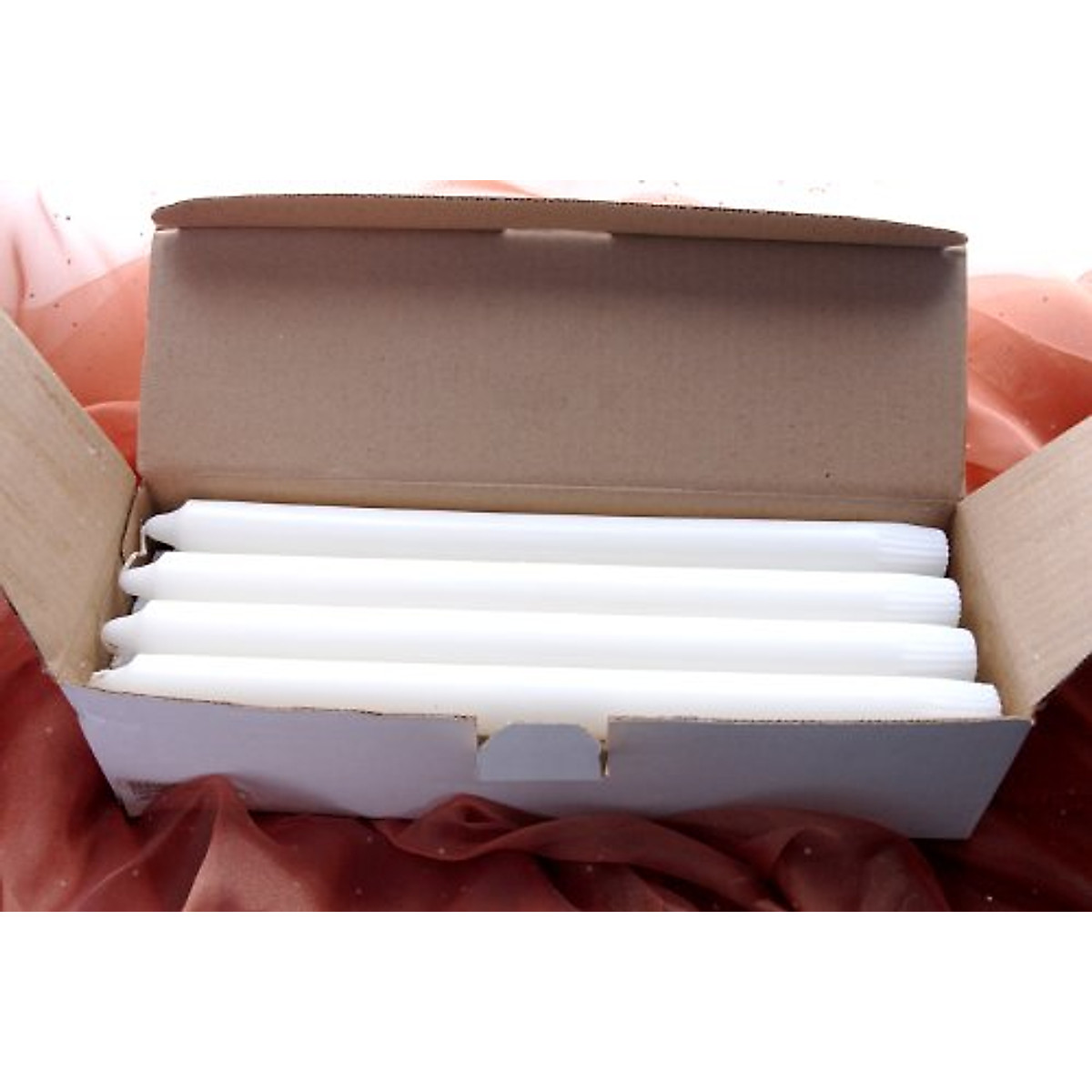 Stearic Candles ~ 15" X 1 1/8" ~ Box of 12 Candles