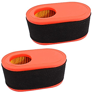 LIYYDS 2Pcs Filter Compatible with Craftsman Huskee MTD Troy Bilt 751-12260 937-05065 937-05065A 951-12256 951-12260 CC30 CC760 CC760ES LS27CC LS33CC CS2210 33904 LT1500 R1000 RER1000 T1000 T1200