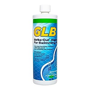 GLB Pool & Spa Products 71114 1-Quart Strike Out Algaecide