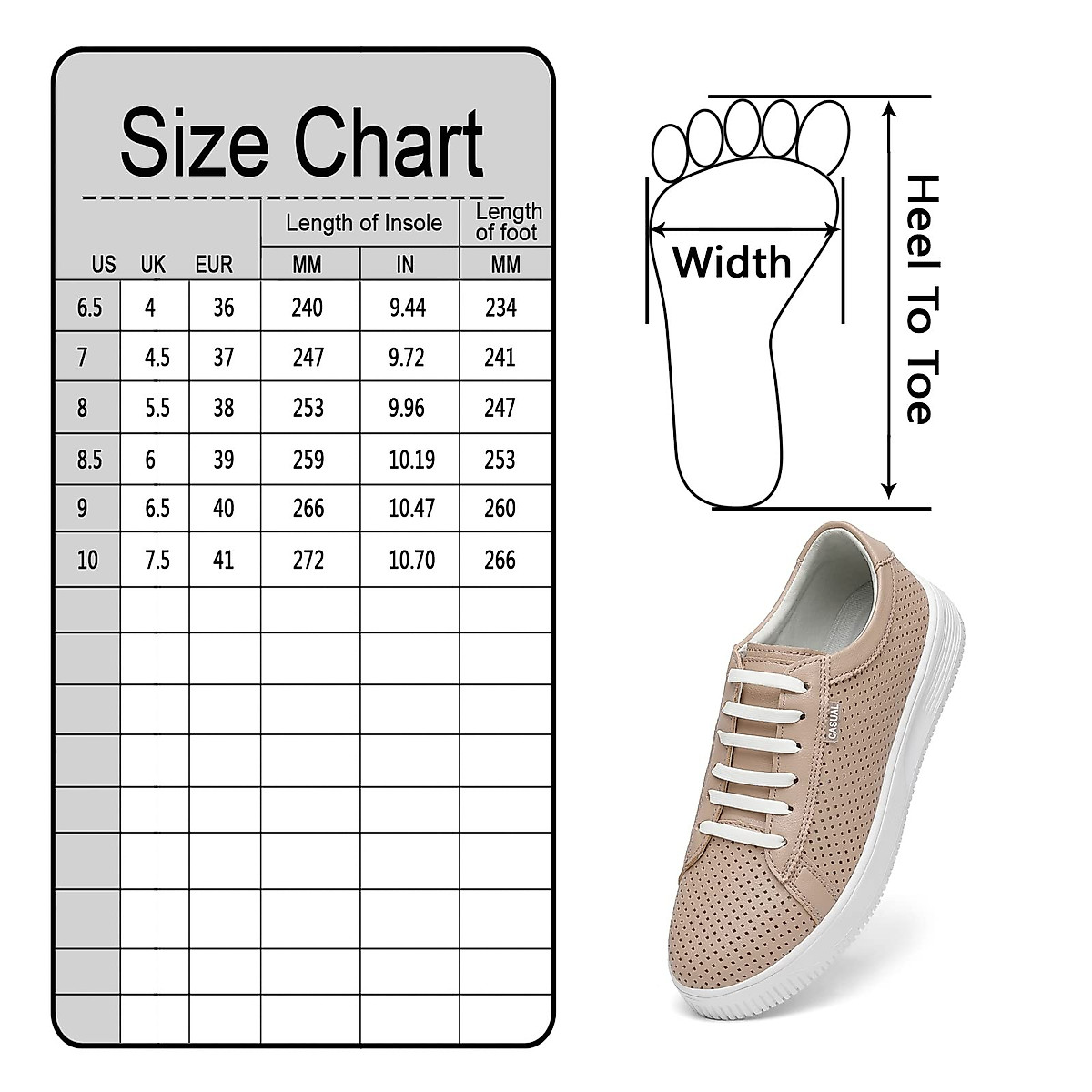 Women Lightweight Sneakers Breathable Casual Lace Up Fashion Walking Shoes Easy Clean Stylish Shoes Brown 8