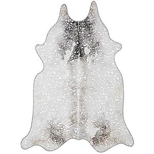 Loloi II Odessa Collection ODE-02 Silver/Grey, Contemporary 3'-10" x 5' Accent Rug