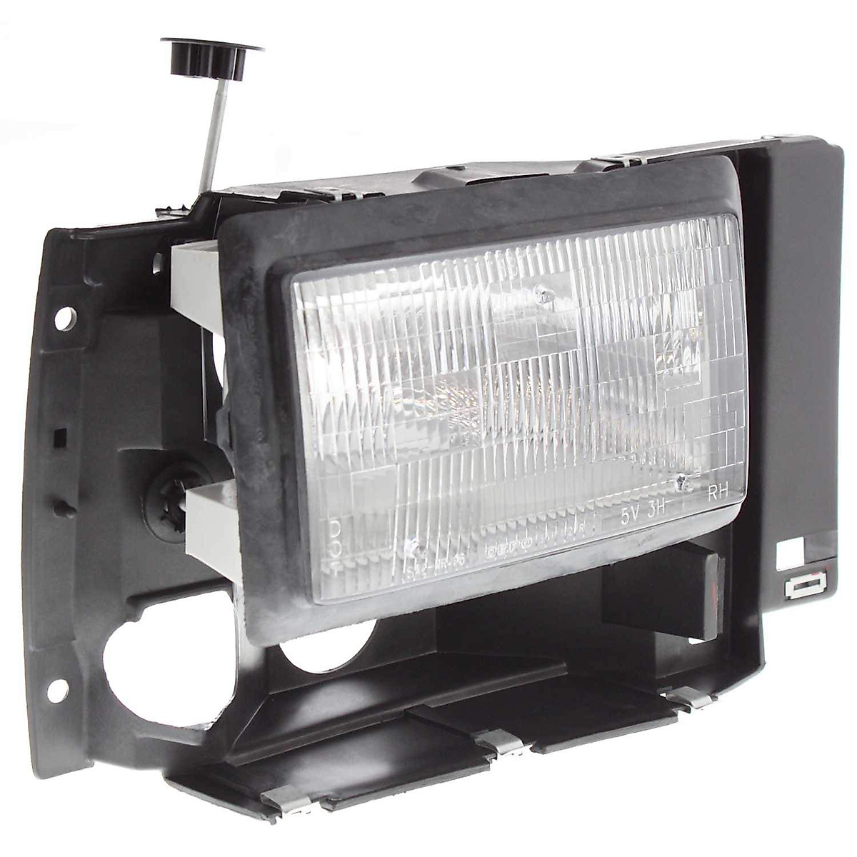 Evan Fischer Driver and Passenger Side Headlight Set of 2 Compatible with 1991-1994 Ford Explorer, 1989-1992 Ranger & 1989-1990 Bronco II - FO2502107, FO2503107