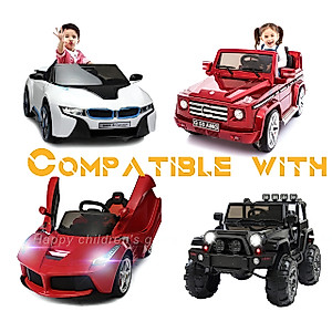 12 Volt Battery Charger for Ride On Toys 12V Kids Ride On Car Charger for Best Choice Products Wrangler SUV Kid Trax Dynacraft Toy Car 12v Universal Charger baby electric Battery Power Supplies