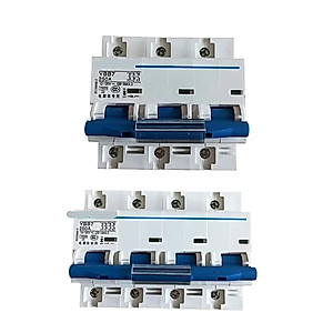1PCS 3P/4P DC Circuit Breaker 12v 24v 36v 48v 60v 72v 110v 120V 100A 150A 250A Suitable for Solar RV Lithium Battery Small Circuit Protector (Size : KL4-5b, Color : 100A)