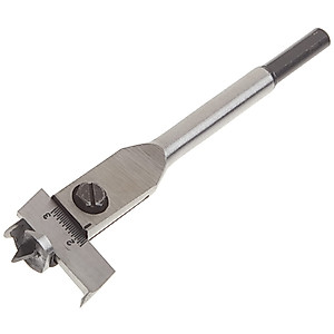 IRWIN Tools 45002 Lockhead Adjustable 7/8-Inch to 3-Inch Adjustable Spade Drill Bit for a Drill Press