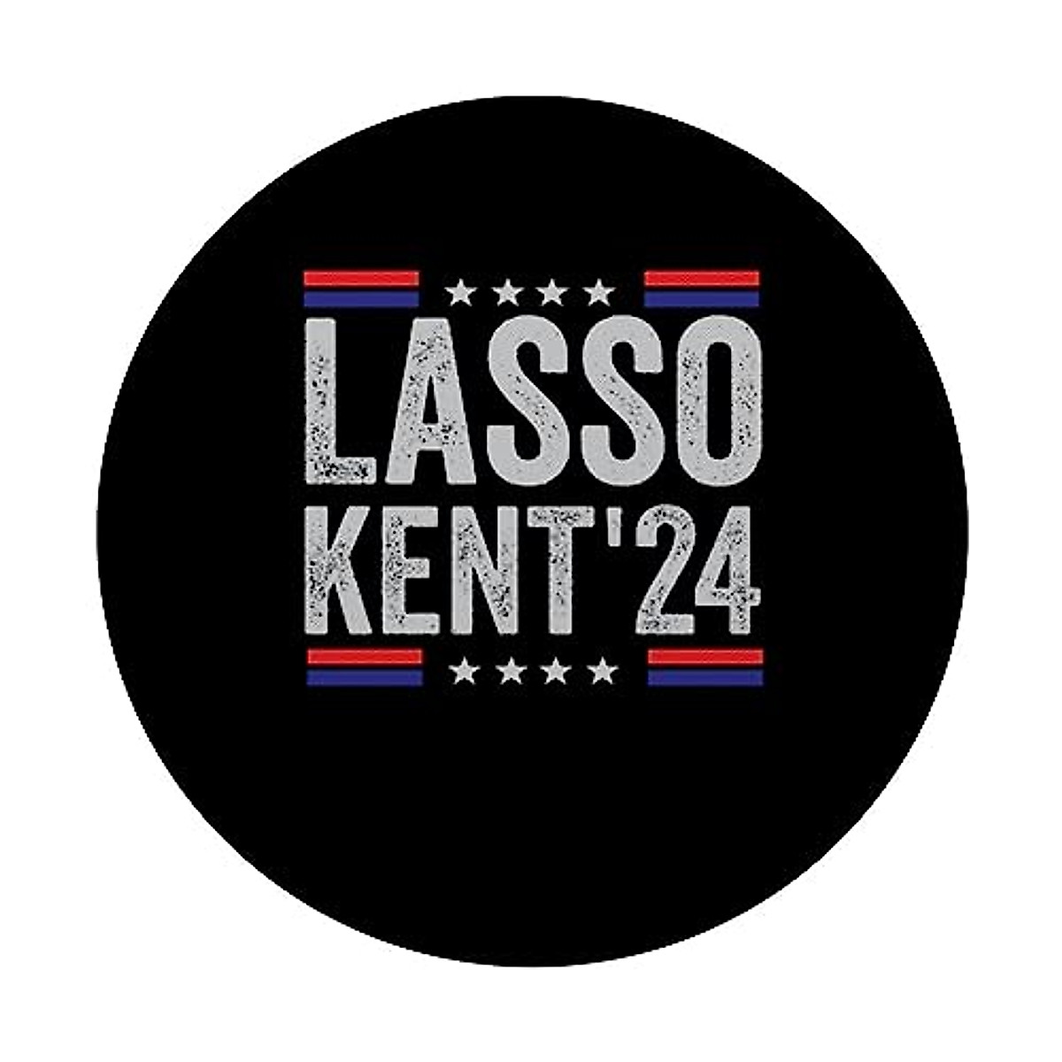 Lasso Kent' 24 Funny Usa Sports 4th of july Men Women Funny PopSockets Swappable PopGrip