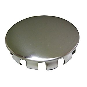 Plumb Pak PP815-11 Snap-In Faucet Hole Cover, 1-1/2 In Od, Stainless Steel, 1 Count (Pack of 1)