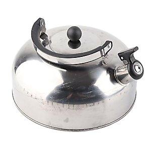 3L L Steel Whistling Tea Kettle Fast Heating One Touch Buttons Whistling Kettle With Insulated Handle For Home 3L L Steel Whistling