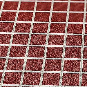 Dalyn Rugs Indoor/Outdoor York YO1 Red Washable 8' x 10'