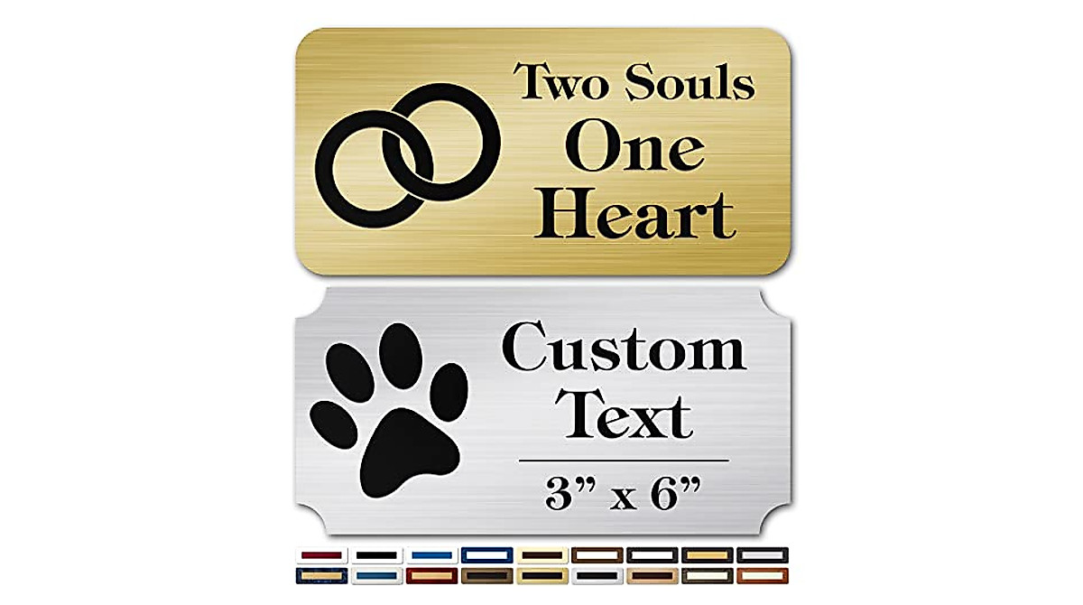 Personalized Engraved Name Plate - Customizable Options