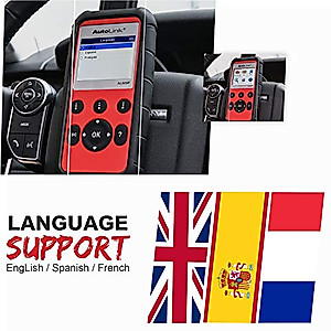 Autel AutoLink AL609P OBD2 Scanner Diagnostic Tool with ABS SRS, Turn Off Check Engine Light (MIL) & ABS/SRS Warning Light, Reset Monitors, AutoVIN, Live Data, DTC-Lookup, AL619 AL519 AL319 Upgrade