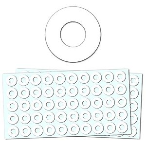 2000 Pack, Hole Reinforcement Stickers Labels - 0.25", White