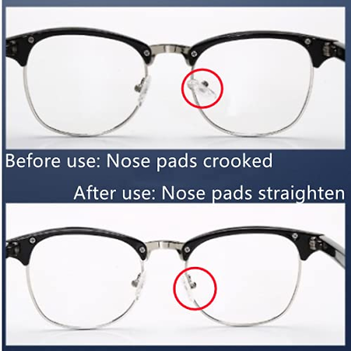 214 Stainless Steel Eyeglasses Nose Pad Pliers Glasses Repair Assembling & Adjusting Tools