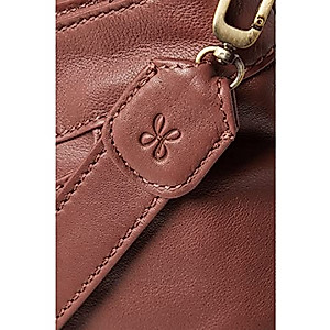 HOBO Gaby Medium Crossbody Bag For Women - Leather Construction With Interior Cotton Lining, Stylish and Trendy Handbag Berry One Size One Size