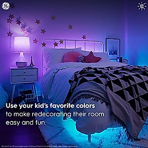 GE CYNC Smart Home Starter Kit, Smart Bulb and Dimmer Switch, Bluetooth and Wi-Fi Enabled, Alexa and Google Assistant Compatible
