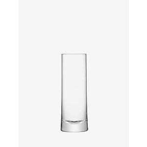 LSA Gin Highball Glasses in Clear with Subtly Flared Base - Durable Mouth Blown Glass - 13 oz Drinkware - Pack of 2