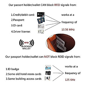 YALUXE Women's Genuine Leather Wallet RFID Blocking Multi Card Holder with Cell Phone Pocket Mothers Day Gifts