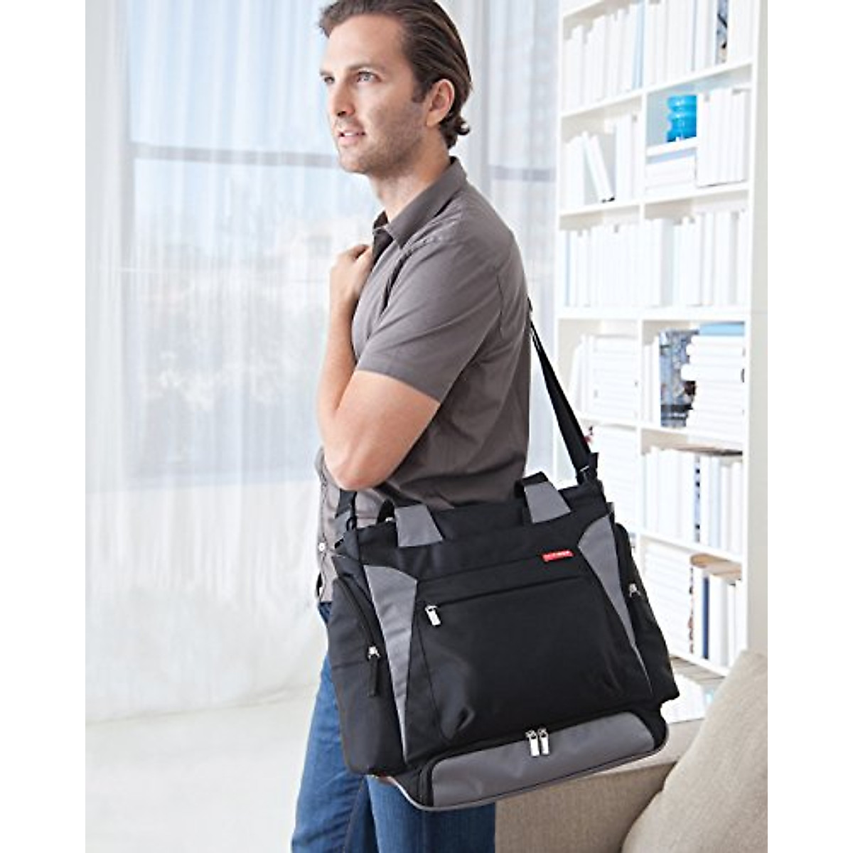 Skip Hop Baby Bento Meal-to-Go Diaper Bag, Black (Discontinued by Manufacturer)