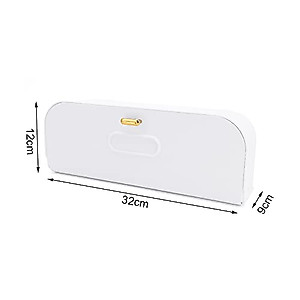 Hooshion Underwear Socks Storage Box, Multifunctional Storage Box, Plastic Wall Mount Underwear Drawer Organizer, Can Be Used to Store Underpants, Socks, Ties