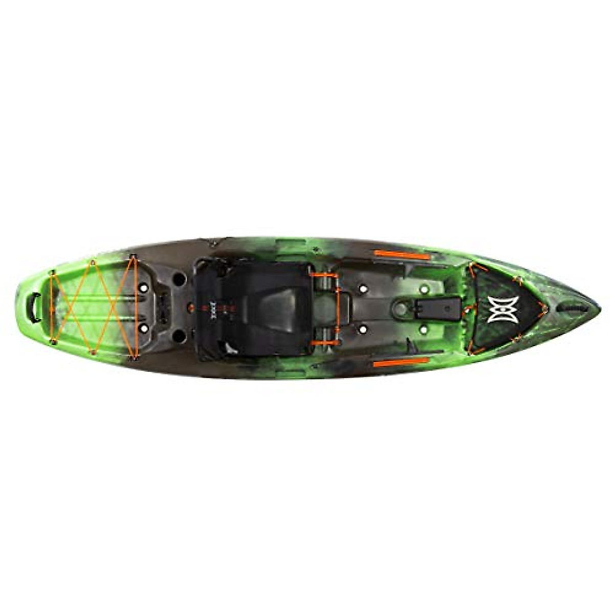 Perception Kayaks Pescador Pro 10 | Sit on Top Fishing Kayak with Adjustable Lawn Chair Seat | Large Front and Rear Storage | 10' 6" | Moss Camo