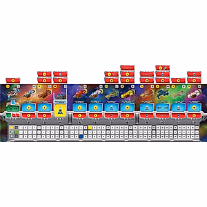 AEG Space Base | Space Exploration Engine Building Interactive Family Dice Game | Blend of Strategy & Luck | Easy to Learn | 2-5 Players | Ages 10+