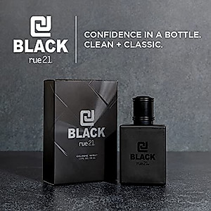 Rue 21 CJ Black Men's Cologne Spray - 1.7 fl oz (50 ml)