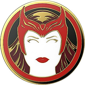 PopSockets ​​​​ Phone Grip with Expanding Kickstand, for Phone - Enamel Scarlet Witch