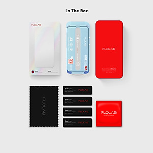 FLOLAB NanoArmour ONETIME PRO Anti Reflective iPhone 14/13 / 13 Pro Screen Protector Best iPhone Tempered Glass Protects Your Eyes - Durable, Smooth as Butter, Easy to Install, Dust Free