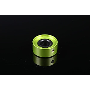 SOLUTEK Footswitch Topper Guitar Pedal Button Caps with 3 Set Screws and Protective Fitting Increasing Accuracy,Comfort for Common Switches diameter of 3/8"| SOLUTEK BUTTONS V1 6Pcs Multicolors