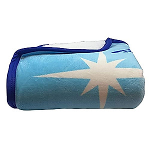 Disney Pixar Toy Story Takin Action Sherpa Throw Blanket - Measures 50 x 60 inches, Kids Bedding Features Woody & Buzz Lightyear - Fade Resistant Super Soft - (Official Disney Pixar Product)